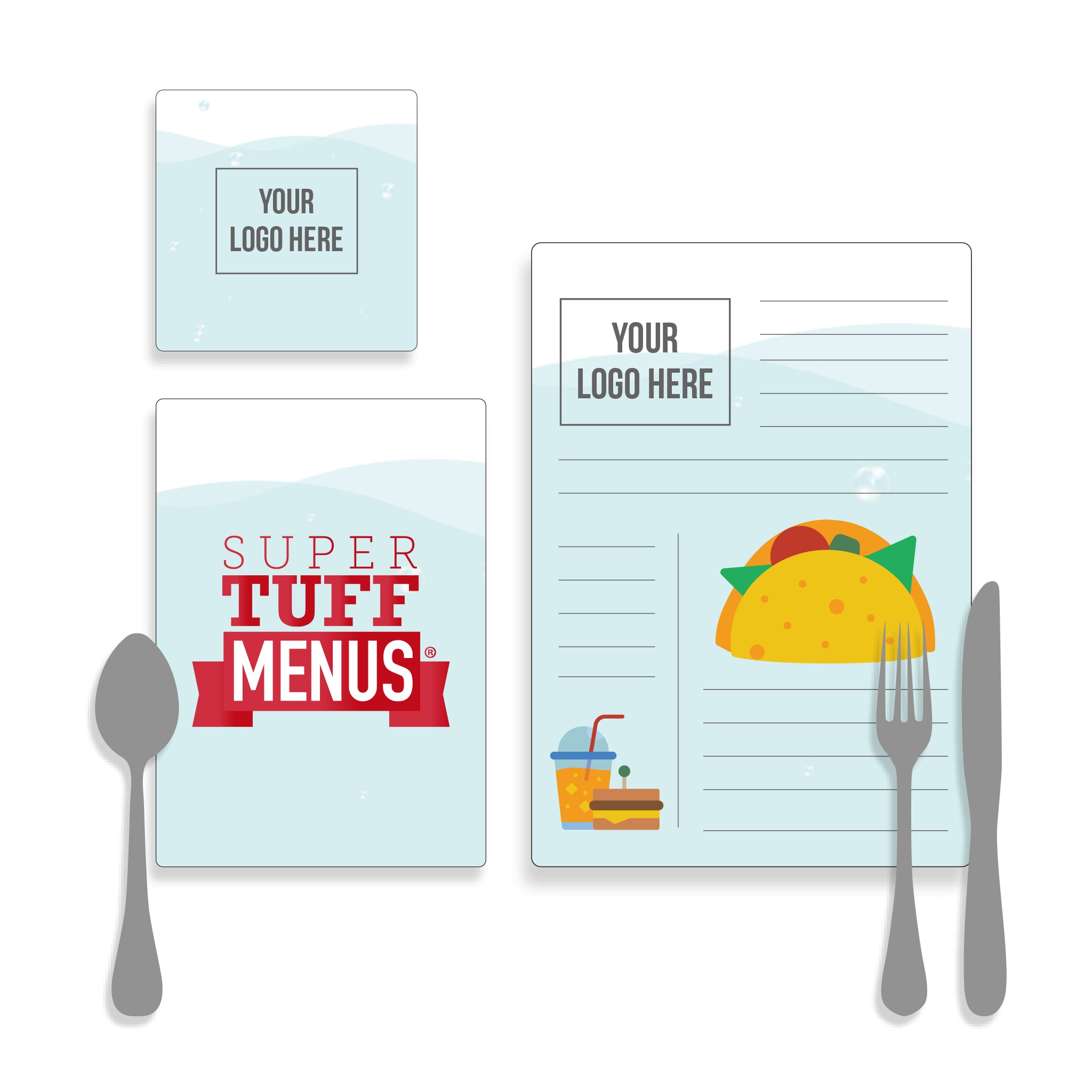 Samples – SuperTuffMenus - the best washable menus